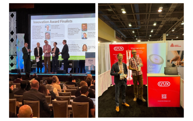Crux & Pfizer Win PDA Award for Drug Delivery Innovation